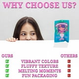 Fun Express 12 Packs Mermaid Cotton Candy, Watermelon, Pineapple ...