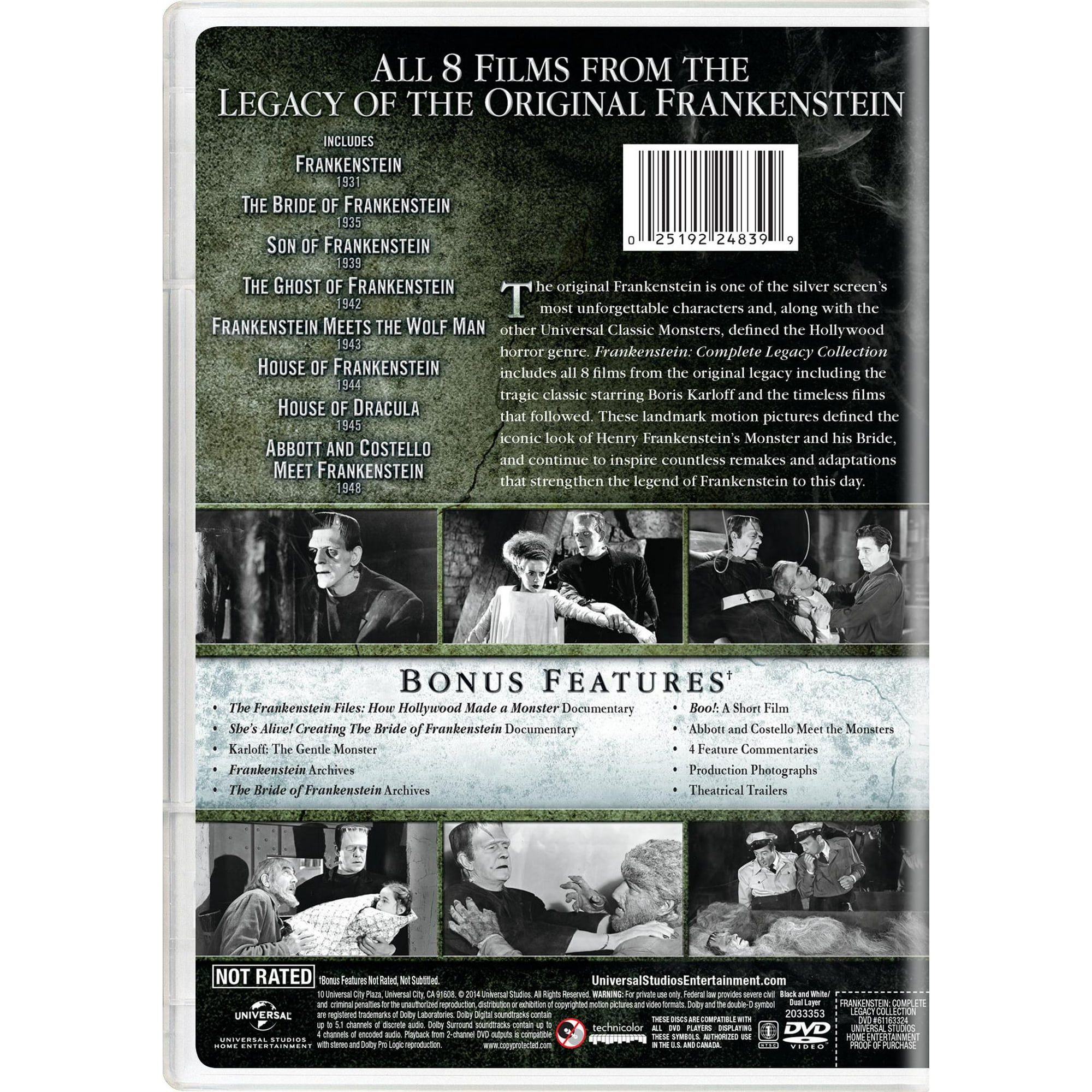 Frankenstein: Complete Legacy Collection (DVD)