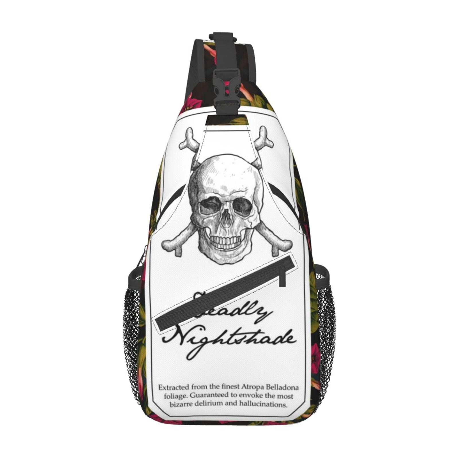 ZNDUO Sling Bag, Men Shoulder Backpack Small Cross Body Chest Sling ...