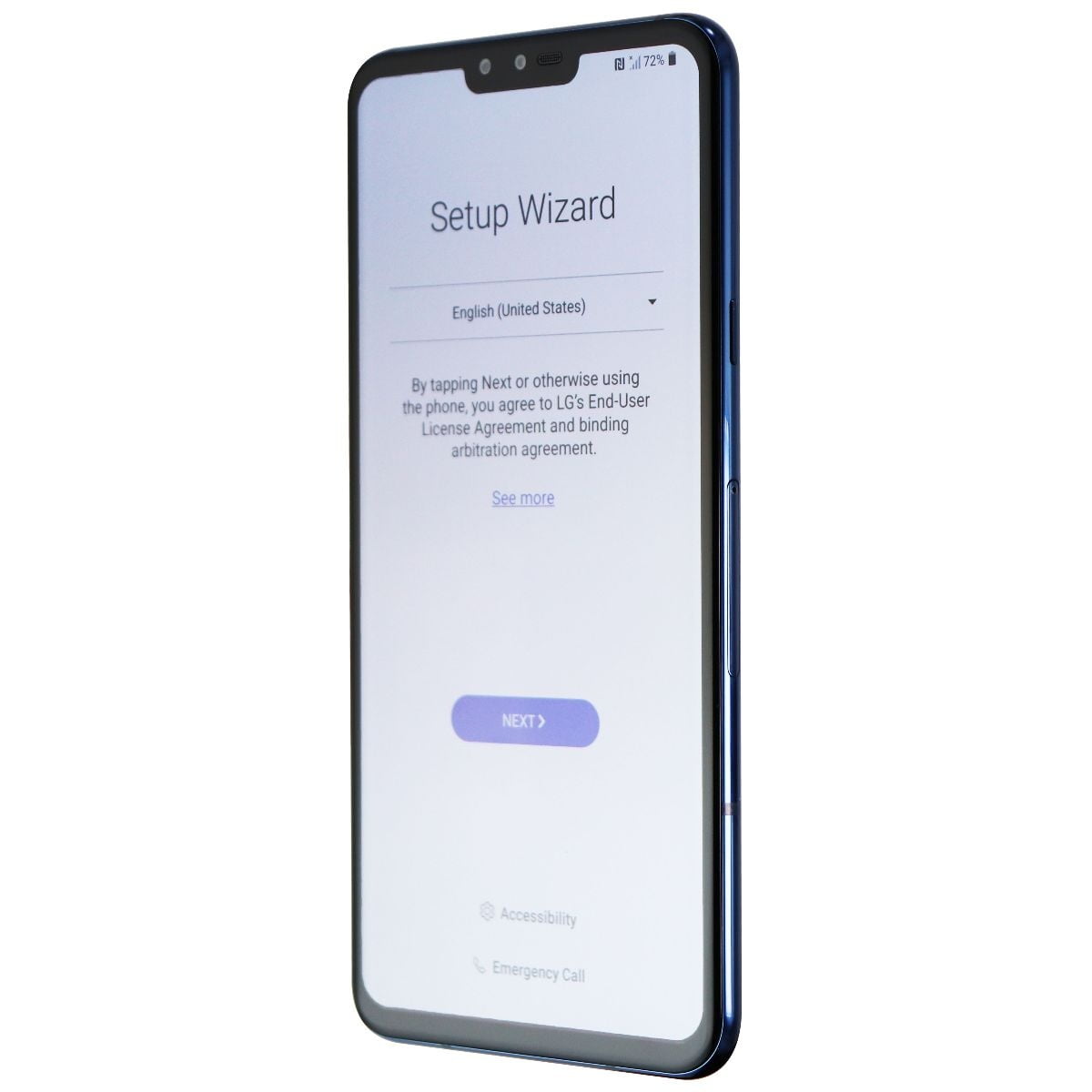 LG V40 ThinQ Smartphone (LM-V405) Verizon Only - 64GB / Moroccan Blue ...