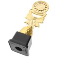 Golden Plastic Trophy for Children's Competitions and Decor 4.5 Inches ...