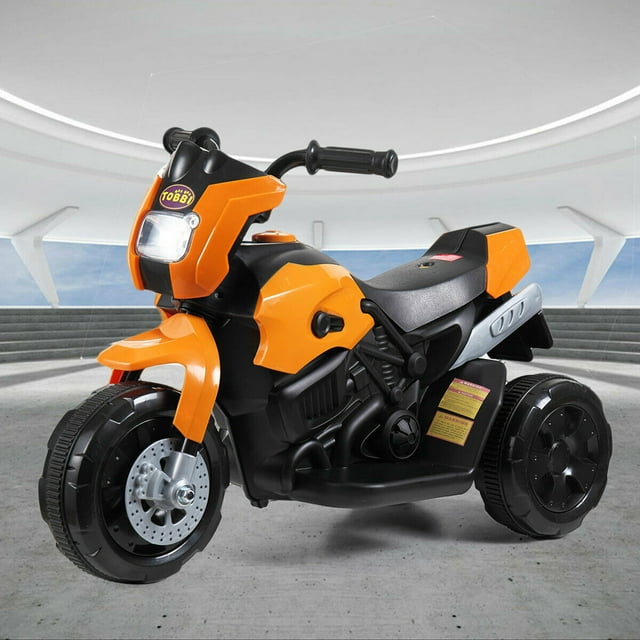 Veryke Electric Motorcycle for Kids, 6V Battery Powered 3 Wheel Kids Ride On Motorcycle, Gift ...