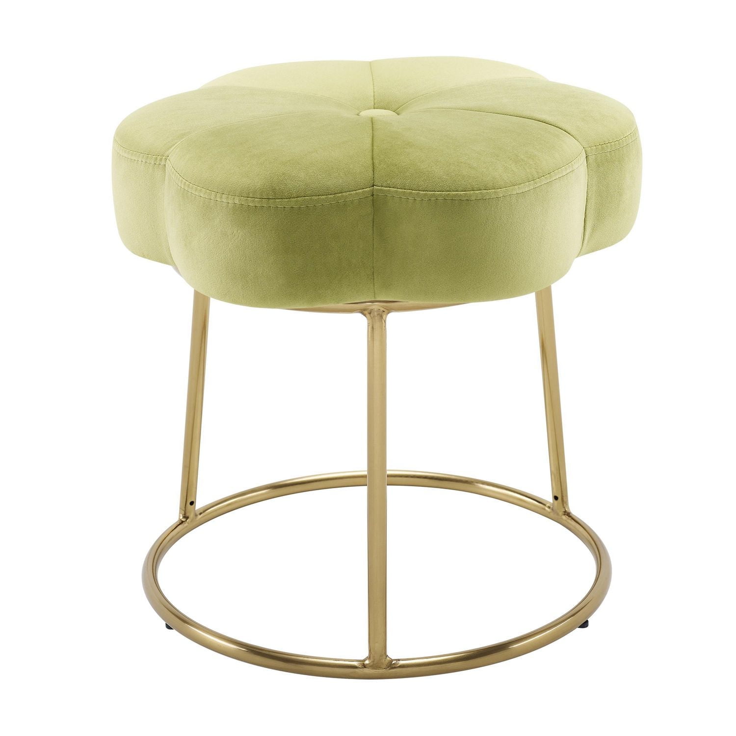 Click here for Linon Sabine Accent Vanity Stool  Green 50pcs prices