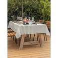 Circle Oil Word Rectangle Outdoor Tablecloth with Umbrella Hole ...