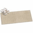 Beige Faded Stripes Washable Runner Rugs 2'x6', Vintage Abstract Art ...