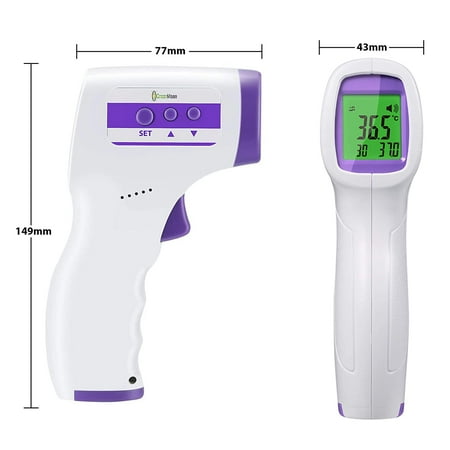 Forehead Thermometer Infrared Adult Thermometer, Non-contact ...