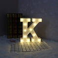 Magik Light up Letter LED Alphabet Number Symbol Plastic Battery ...