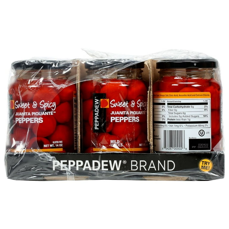 PEPPADEW Sweet Piquant Peppers, 14 Ounce, 51% OFF