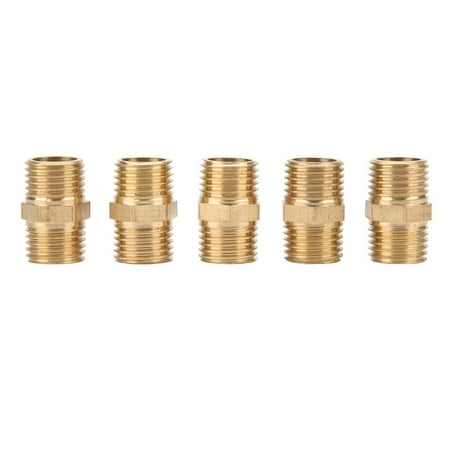 Pipe Fitting Hex Nipple,1/2" Brass Pipe Fitting Water Tube Fitting ...