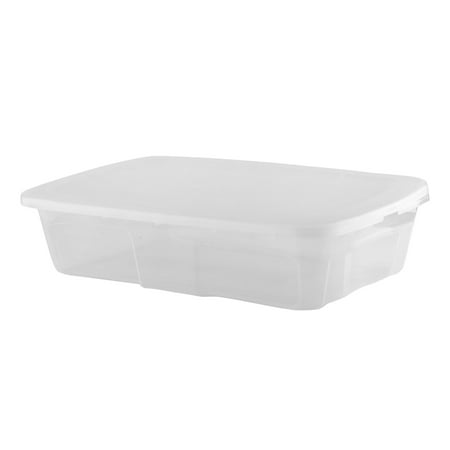 Paragon Plastics 7300 15 Liter Storage Container Box with Lid (24 Pack ...