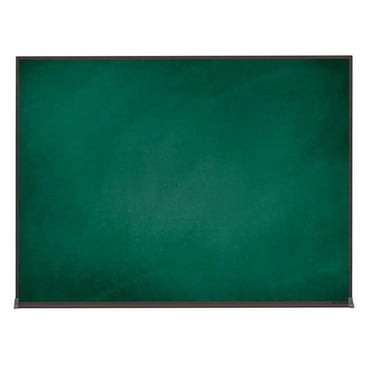UVP UV1226MO-BLACK-BLACK Black chalkboard 36' x 24' with Black hardwood ...