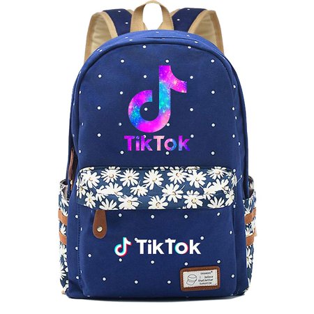 Tik Tok School Bag Backpack Shoulder Bag Laptop Men Women Teens Travel ...