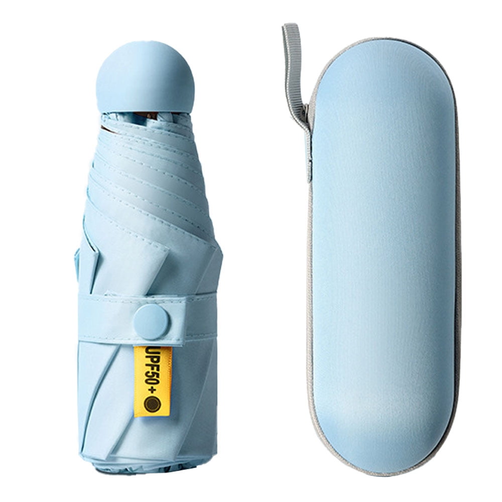 Sunscreen 50% off eight-bone pocket capsule umbrella, made of vinyl ...