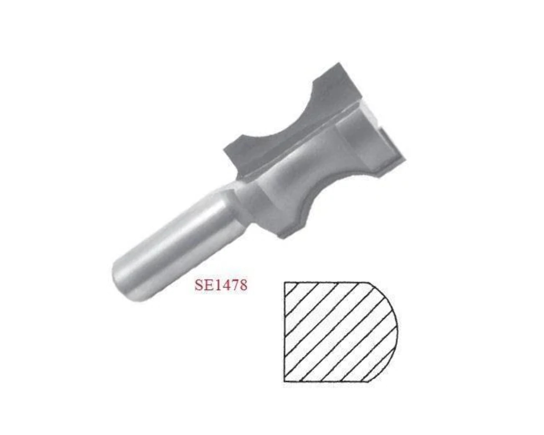 Half-Bullnose Router Bits - Walmart.com