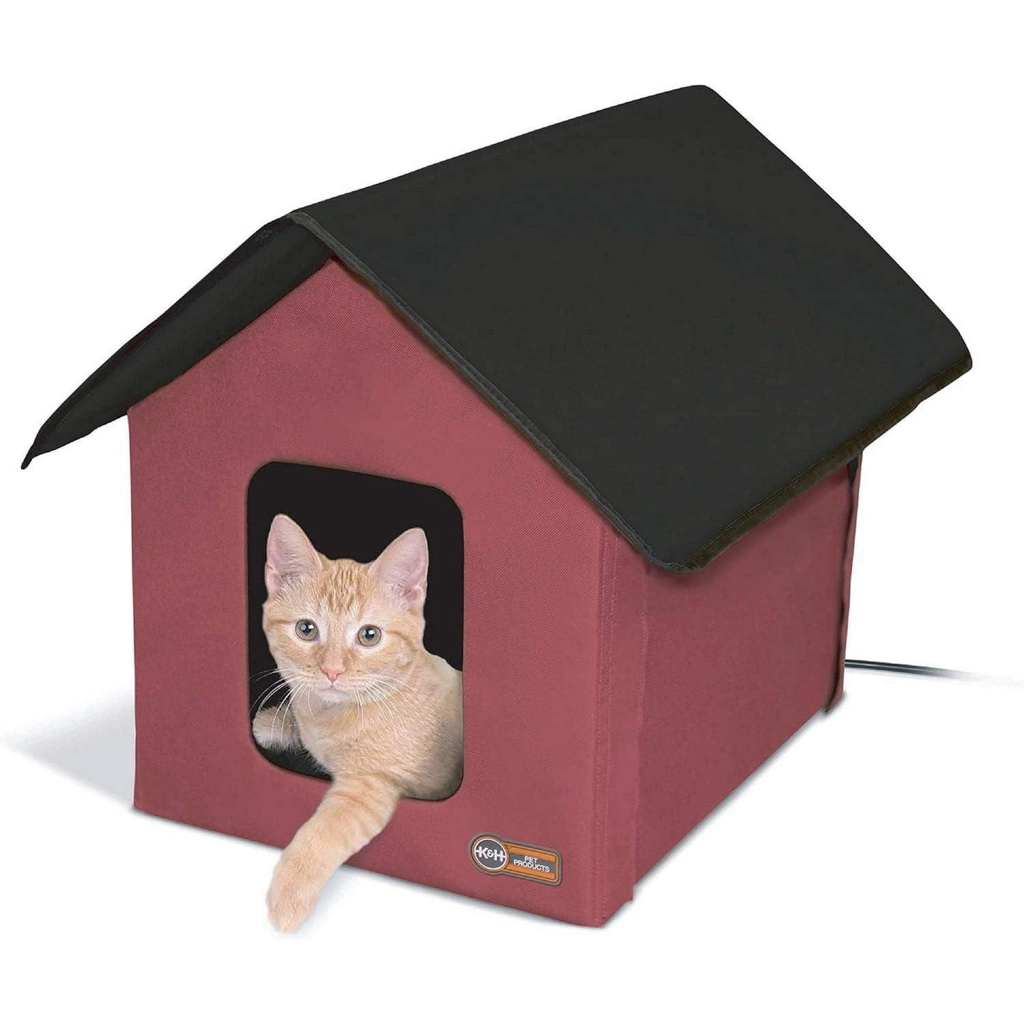 Click here for K & h Cooktops K & h Outdoor Heated Kitty Red Hous... prices