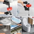 Drain Cleaner Auger, Drain Auger with Drill Adapter, 25 ft Flexible ...