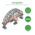 Athitqq 1Pc Toy Train Bridge Train Track Bridge Toy Train Accessory ...