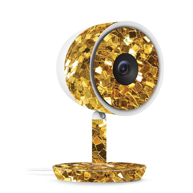 MightySkins NECAIQ-Gold Chips Skin for Nest Cam IQ Indoor Security ...