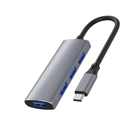 Ultra-thin Usb Hub Expander Multi-functional Dock Station Four-port Usb ...