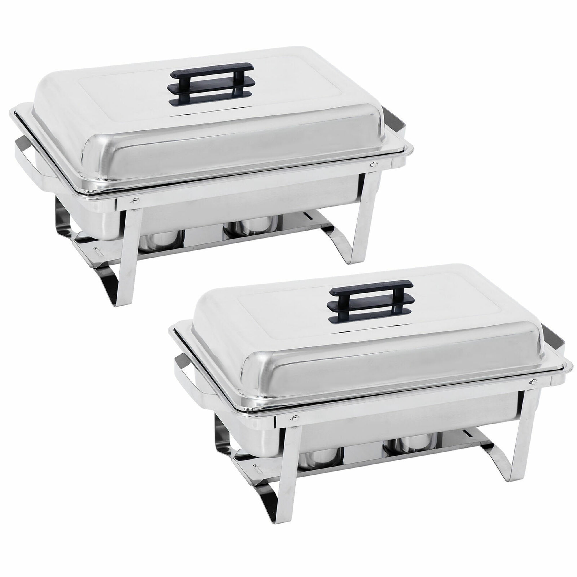 SAYFUT Chafing Dish Buffet Set 2 Packs, Stainless Steel 8 QT ...