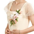 2PCS Artificial Shoulder Corsages Flowers, Mother of The Bride Floral ...
