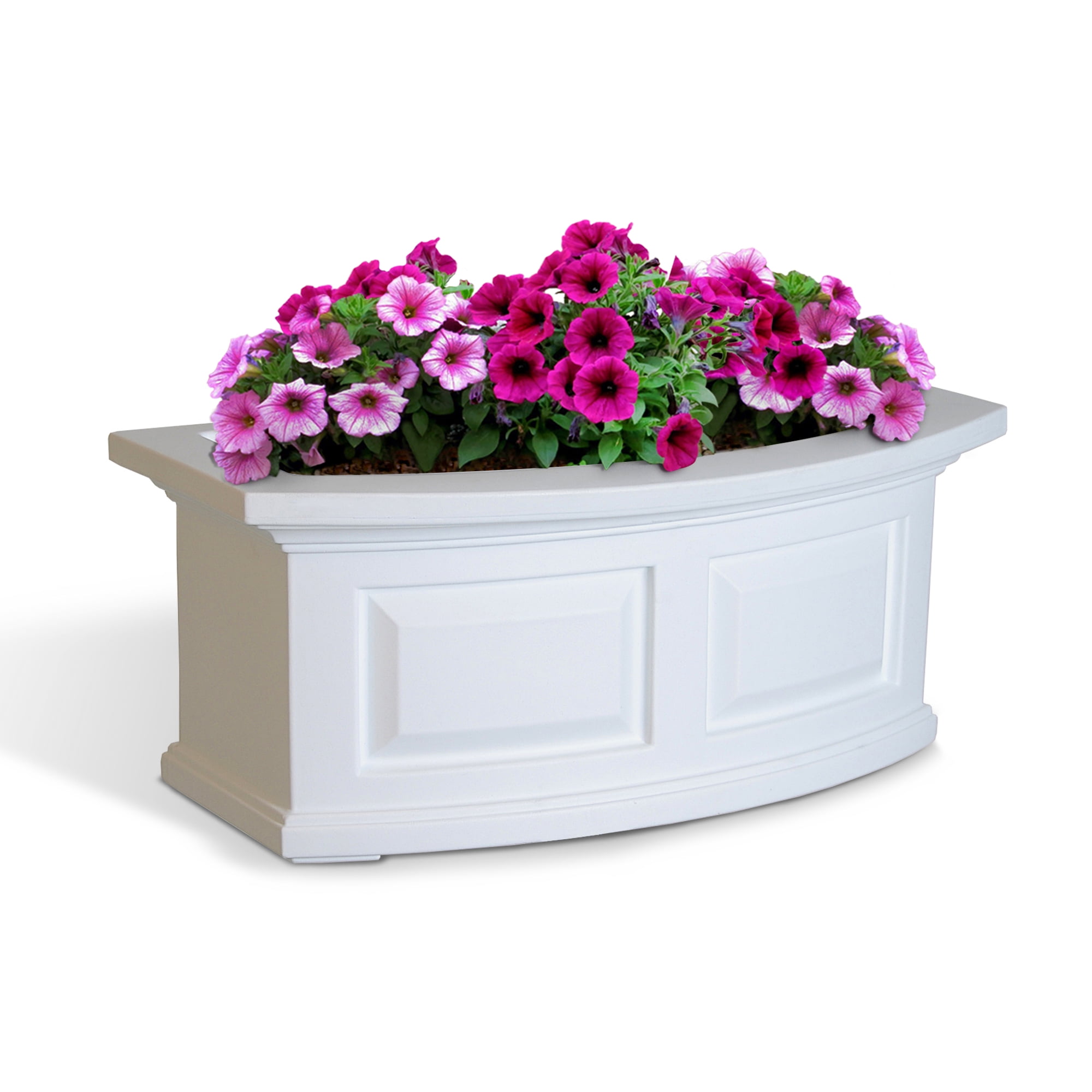 Nantucket Window Box 2FT White - Walmart.com
