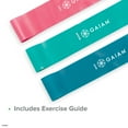 Gaiam Mini Loop Band Kit, 3 Pack of Resistance Bands - Walmart.com