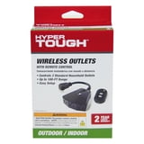 Hyper Tough Wireless Remote Control for Outdoor Outlets, 3-Outlet ...