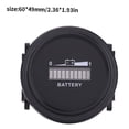 12V/24V/36V/48V/72V LED Digital Battery Indicator Waterproof Meter ...