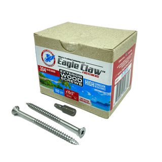 Grip-Rite PrimeGuard MAX #10 x 3 in. Stainless Steel Wood to Wood Deck ...