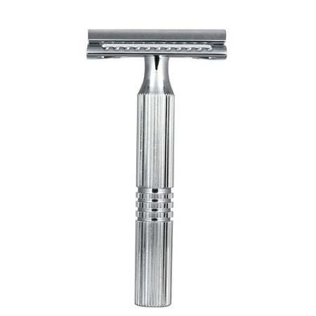 Double Edge Shaving Razor with Storage Bag Safety Beard Razor | Walmart ...