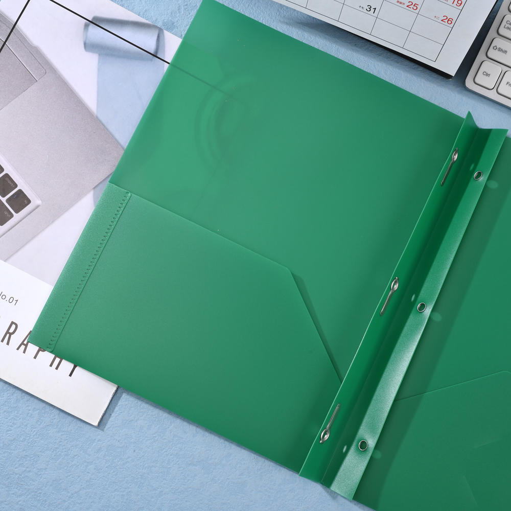 Pocket Folders With Brad Fasteners