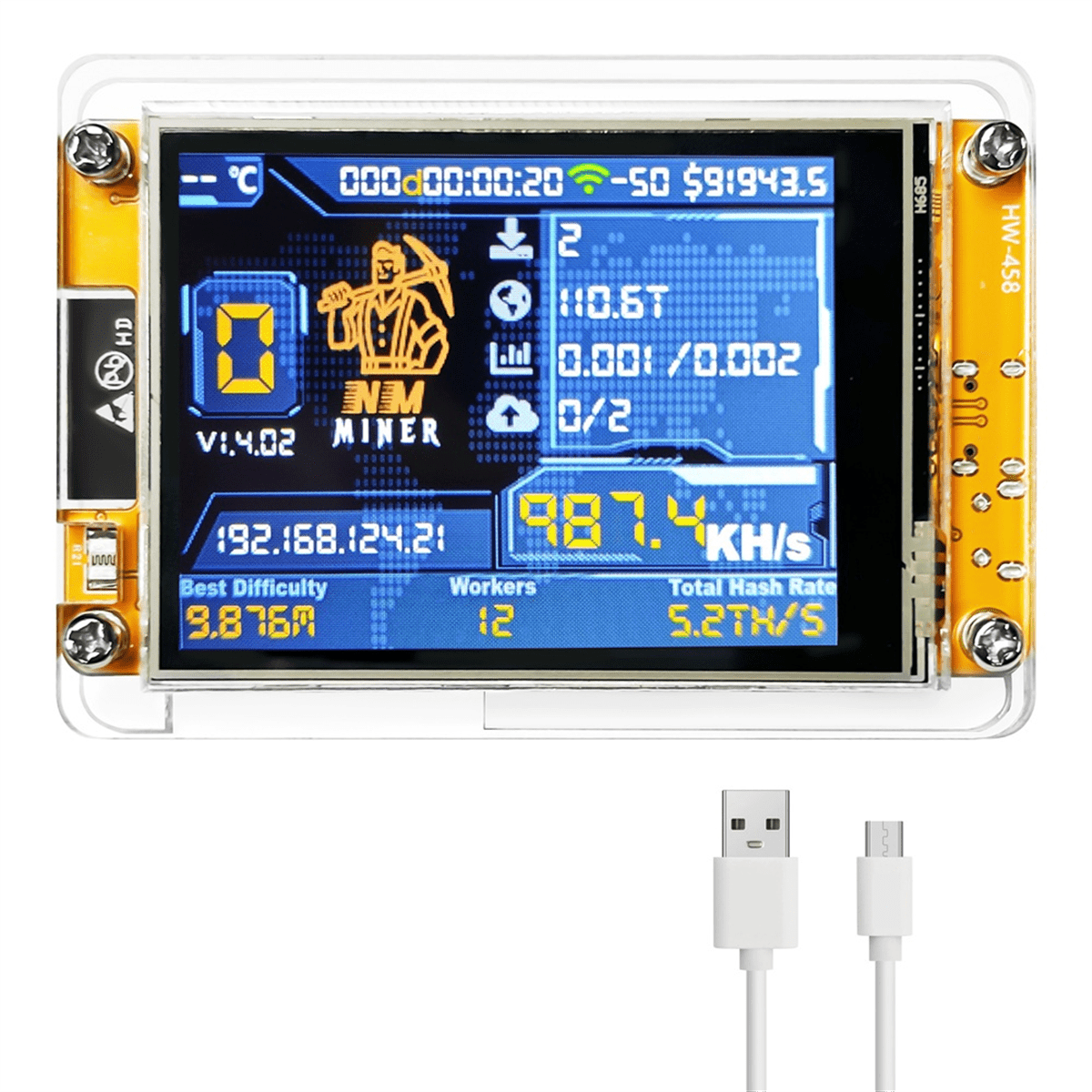 Click here for Unbranded Nmminer Nerdminer Upgrade 987 /S Hashrat... prices