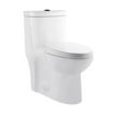 Virage One Piece Elongated Toilet with Touchless Retrofit Dual Flush 1. ...