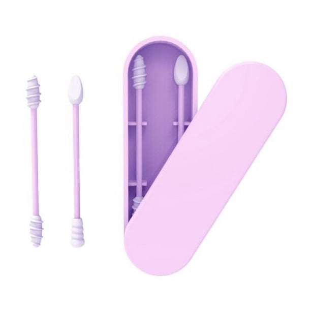 2/1Pcs Reusable Cotton Swabs Silicone Ear Pick Spiral Cleaner Tool ...