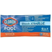Clorox Pool&Spa Shock Xtra Blue 6 Pack, 6 lbs - Swimming Pool Spa ...