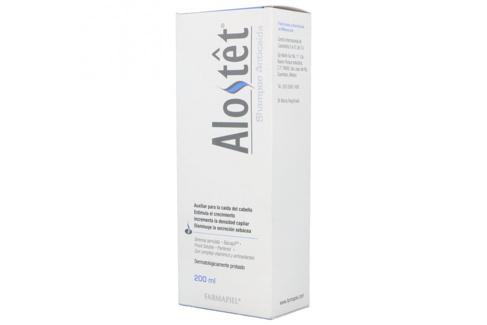 Shampoo Anticaída Alostét 200 ml | Walmart en línea