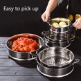 Universal Steamer Insert Pans Food Steamer Basket Stainless Steel ...