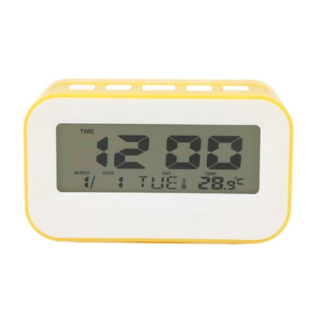 Small Digital Alarm Clock, Musical Alarms Backlight Design LCD Kids ...