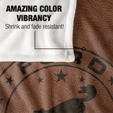Ford Blanket, 36'x58' Vintage Bronco Leather Logo Silky Touch Super ...