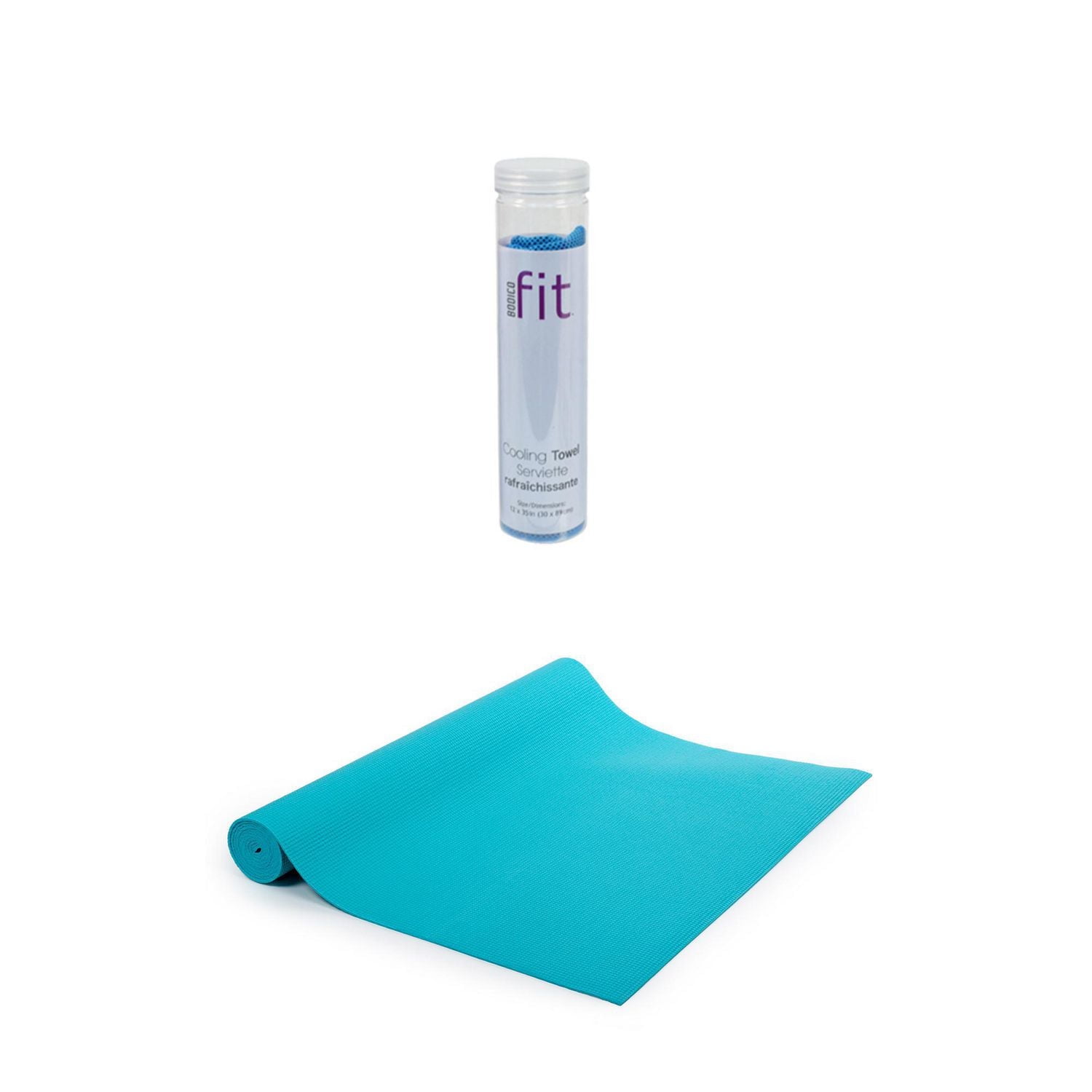 Click here for Bodico Non-Slip Yoga Mat And Super Cooling Towel S... prices