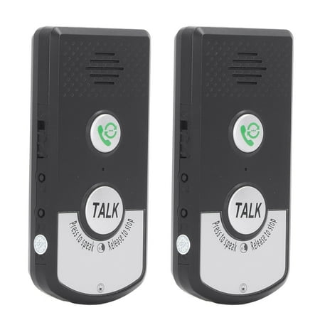 2 Way Intercom System For Home, Portable Voice Intercom With Wide ...