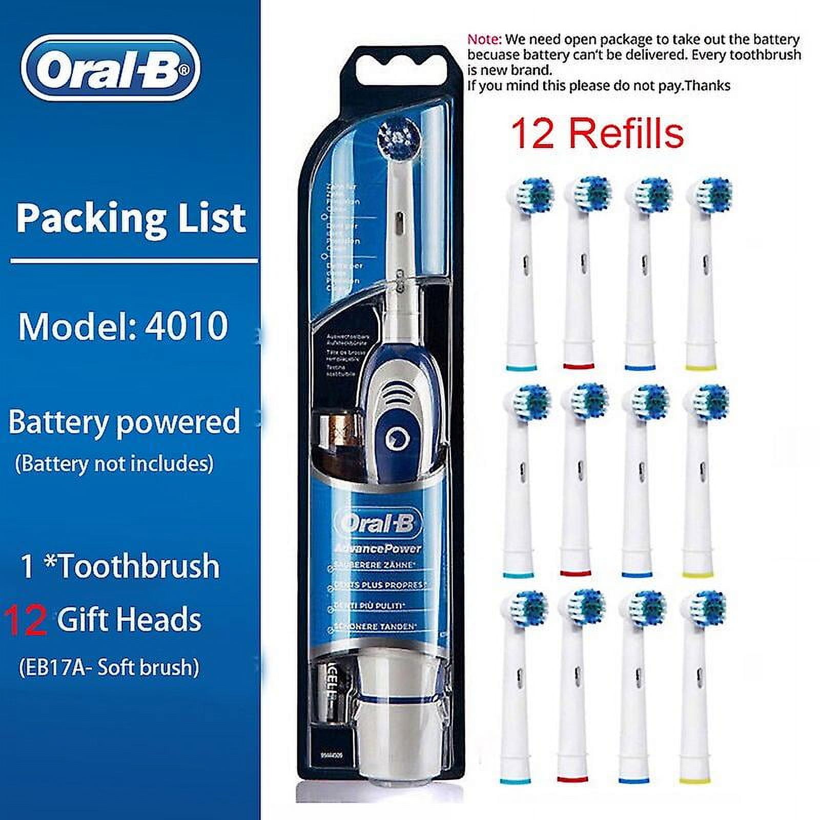 Oral B Electric Toothbrush Rotation Clean Teeth Adult Teeth Brush ...