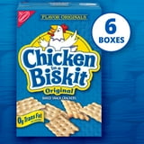 Chicken in a Biskit Original Baked Snack Crackers, 7.5 oz - Walmart.com