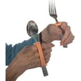 Orange Adjustable Utensil Holder, Adaptive Aids for Disabled to hold ...