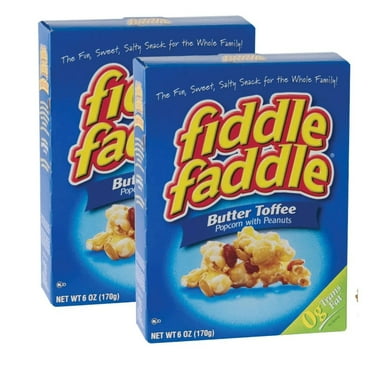 Fiddle Faddle Caramel Popcorn With Peanuts, 6 Oz (Pack of 2) - Walmart.com