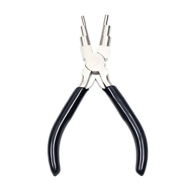 HYOWUIER Jewelry Making Pliers, 6-in-1 Bail Pliers, Nylon Nose Pliers ...