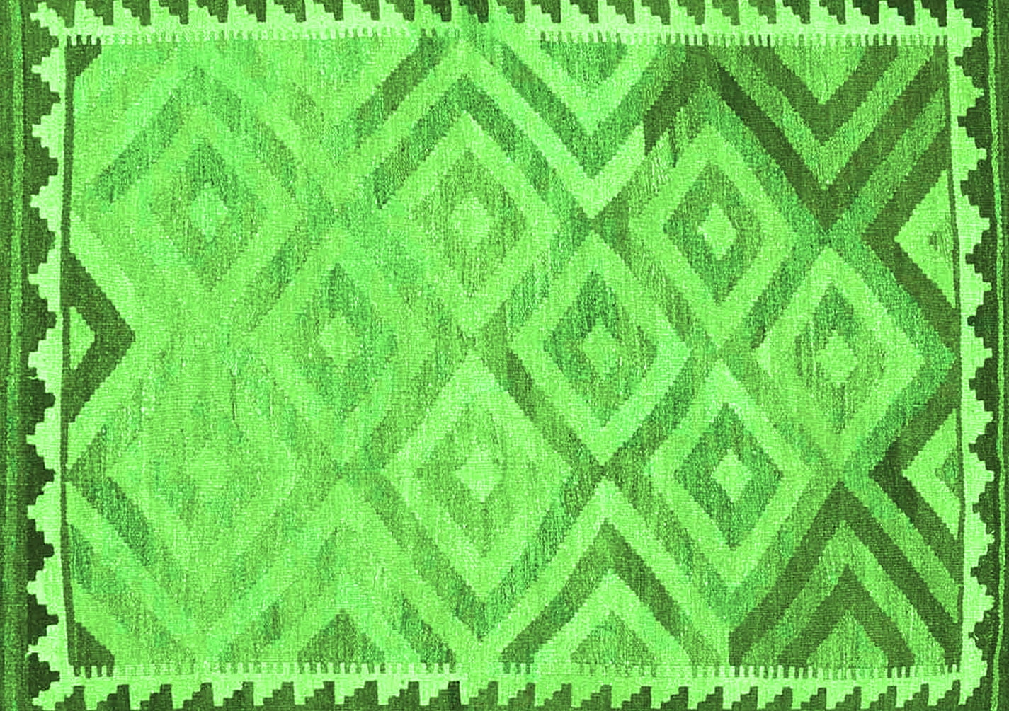 Ahgly Company Indoor Rectangle Southwestern Green Country Area Rugs, 8 ...