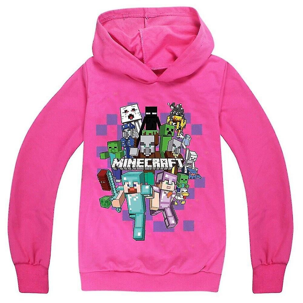 Click here for Dengle Kids Boys Girls Minecraft Print Hoodie Casu... prices