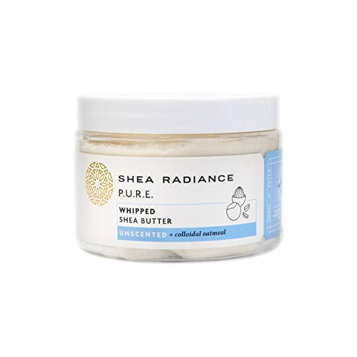 Shea Radiance Whipped Shea Butter w/ Colloidal Oatmeal Blended w/ Skin ...